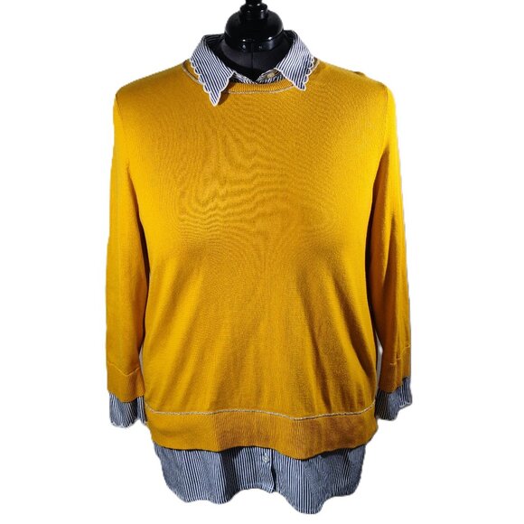 crown & ivy | Tops | Crown Ivy Plus Size Layered Look Top 2x | Poshmark